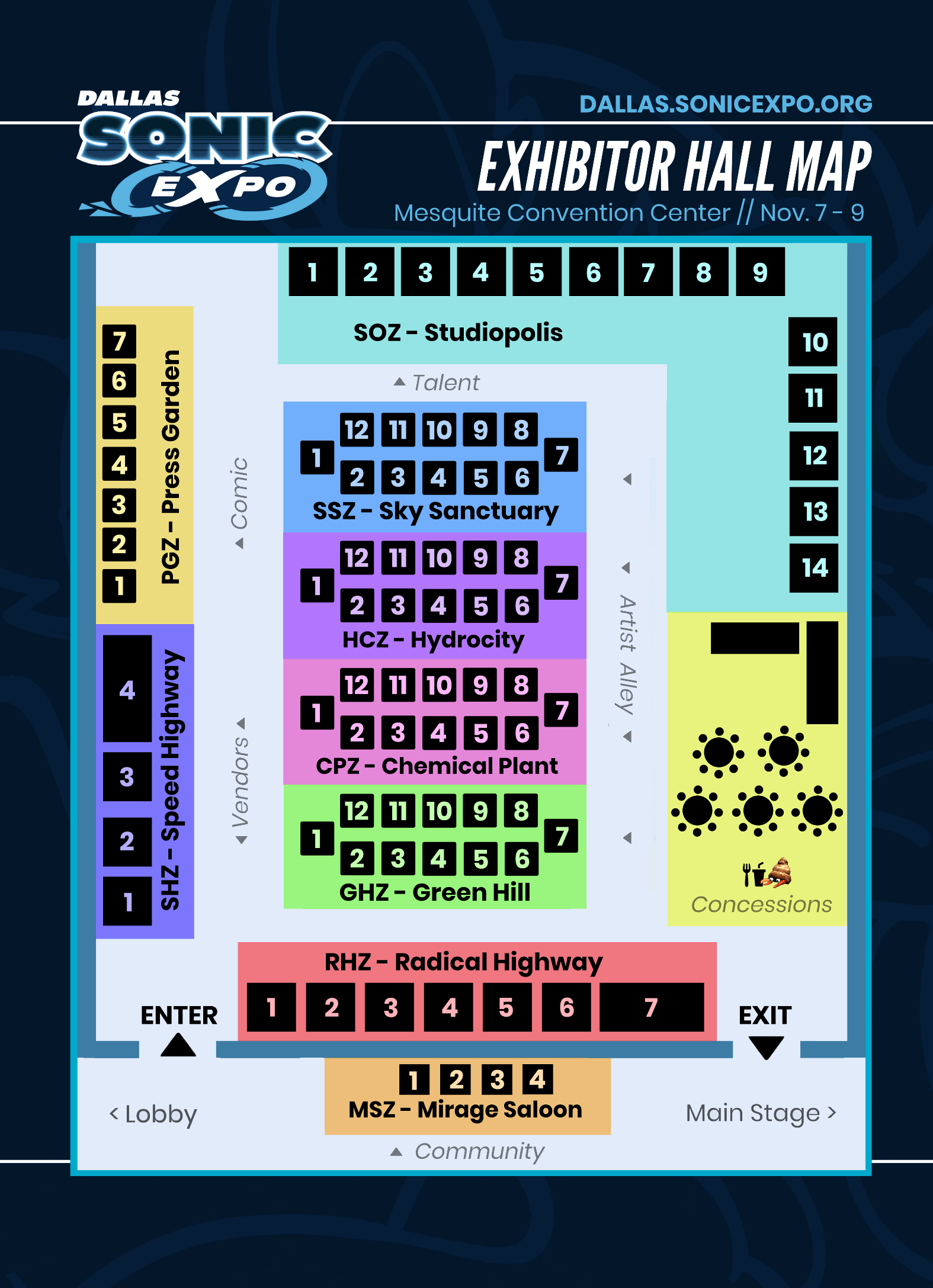 Schedule - Sonic EXPO Dallas